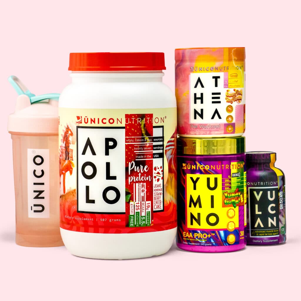 Birthday Cake Protein Powder - With Sprinkles - APOLLO Protein | Unico
